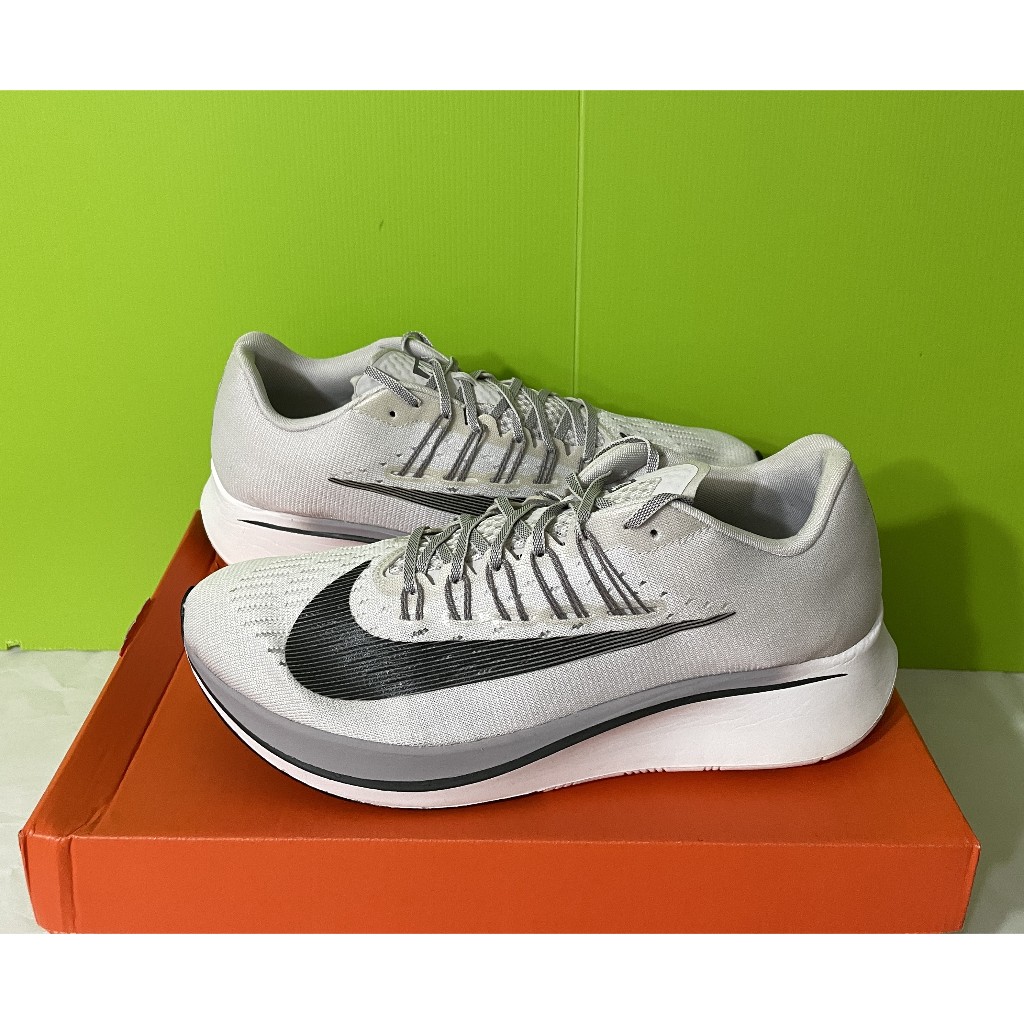 【BOBO】NIKE ZOOM FLY 白 黑勾 慢跑鞋 男 880848-002 | 蝦皮購物