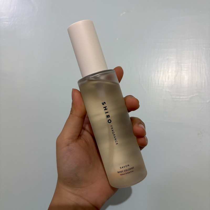 SHIRO 日本香水 皂香 身體 古龍水 香氛噴霧 SAVON BODY COLOGNE 100ml 二手 | 蝦皮購物