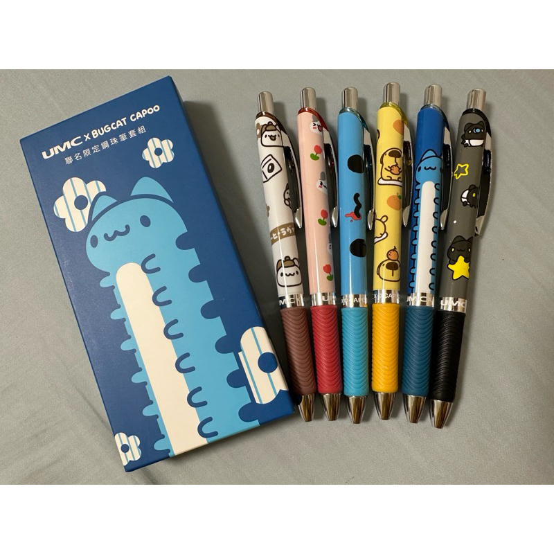 UMC x 咖波 聯名限定鋼珠筆套組 2025 聯電 x BUGCAT CAPOO | 蝦皮購物