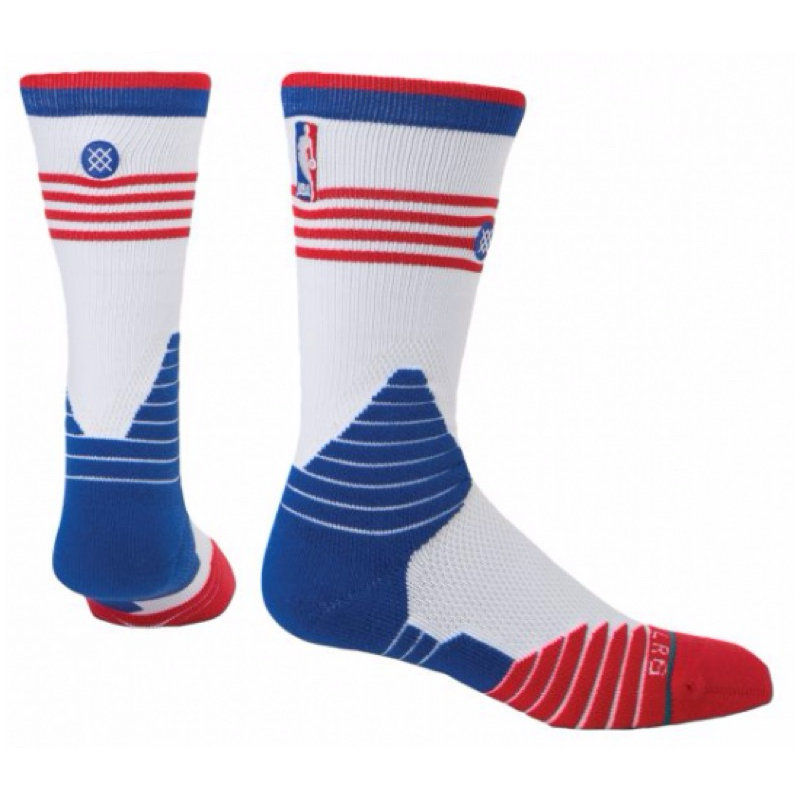 全新 現貨 stance NBA 賽事 聯名款 活塞隊 配色 559 球員版 尺寸L | 蝦皮購物