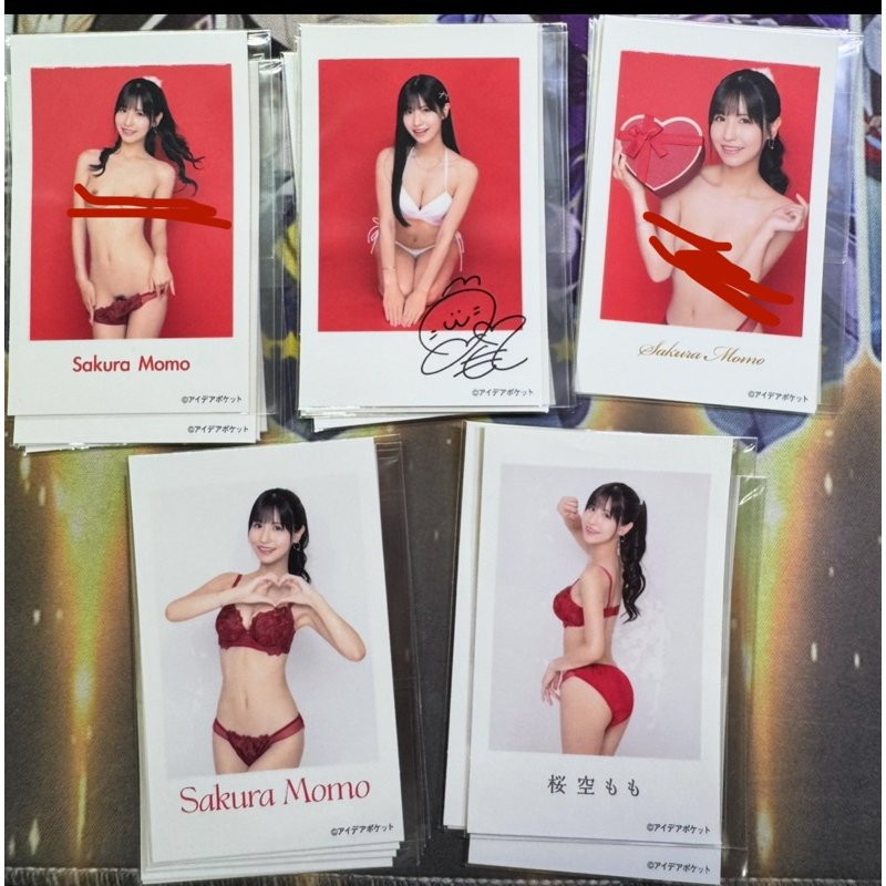 櫻空桃 日本 女優 AV 拍立得 簽名 貼紙非TRE TAE TSE 週邊 | 蝦皮購物