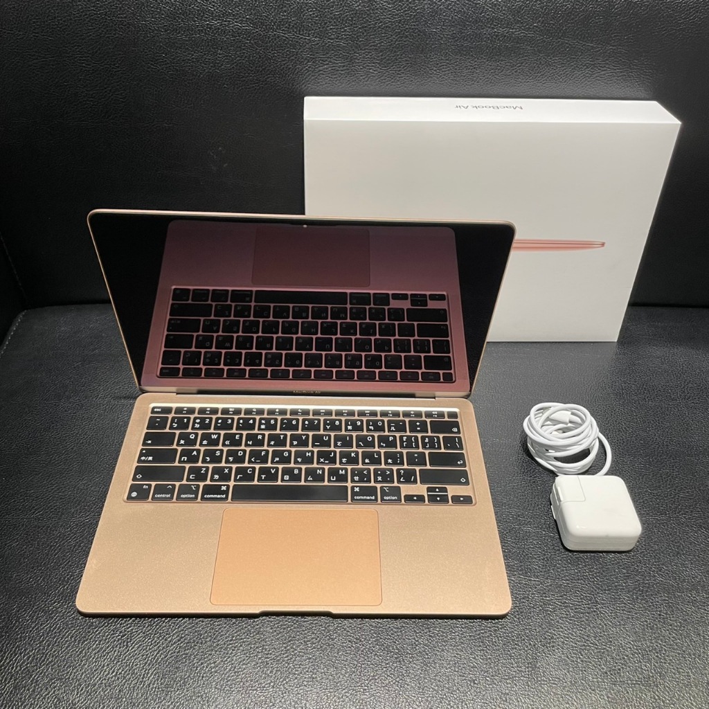 apple macbook air m1 8G/256G 金 電池健康度100% macOS：14.6.1 A2337 | 蝦皮購物