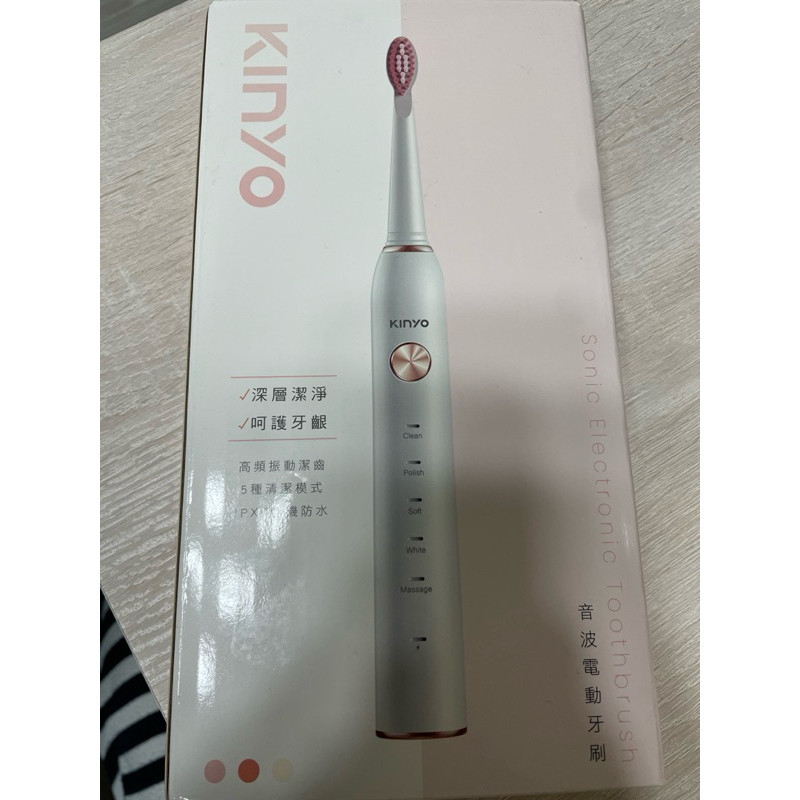 （全新現貨）KINYO 音波電動牙刷(呵護牙齦 IPX7全機防水 ETB-815) | 蝦皮購物