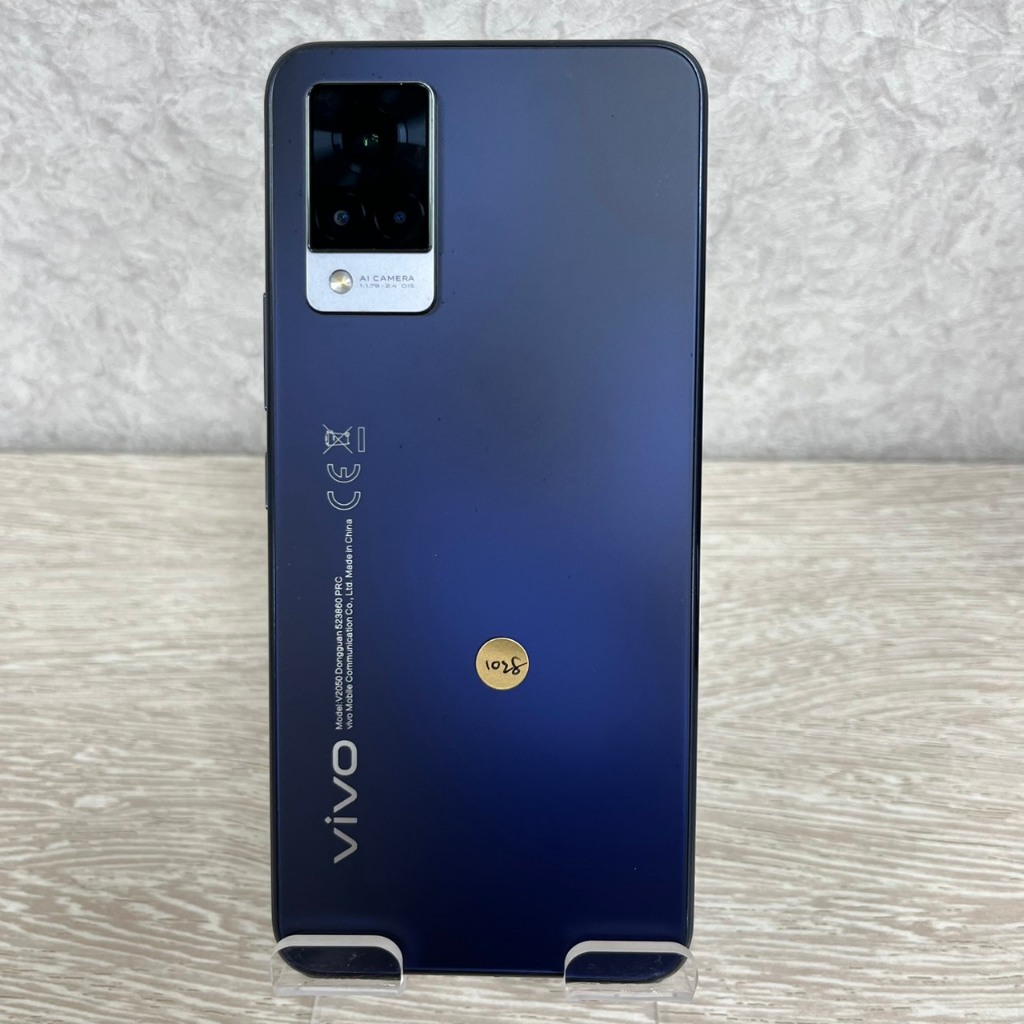 【螢幕烙印】VIVO V21 5G 128G 藍色 6.44吋 維沃 二手機 中山區 龍江 實體門市 J1028 | 蝦皮購物