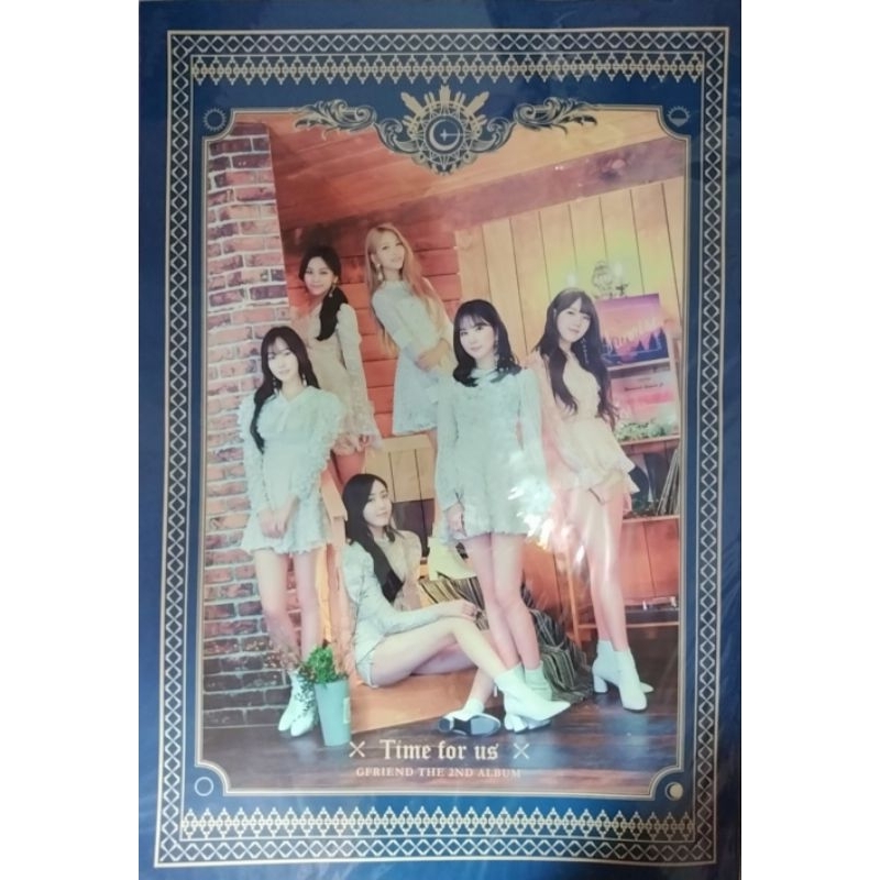 GFRIEND [ Time For Us 限定版 ] 第二張正規專輯 限量版 海報 | 蝦皮購物