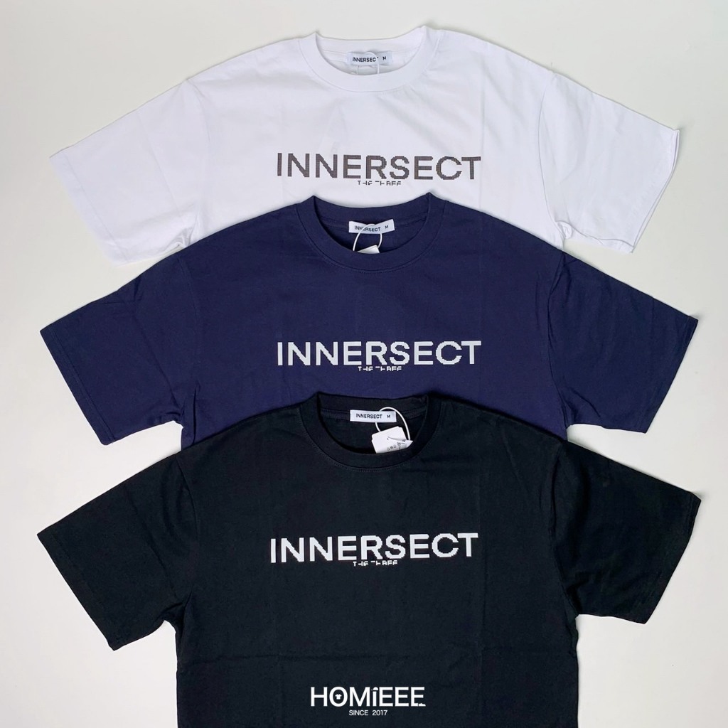 【Homieee】INNERSECT 三生萬物 短袖 像素印花 字母LOGO 男女可穿 INA25SSTTEZ034 | 蝦皮購物