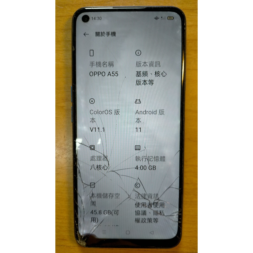 X.故障手機B119*0231-OPPO A55 CPH2325 八核心 4G+ 64GB 5000萬 直購價1080 | 蝦皮購物