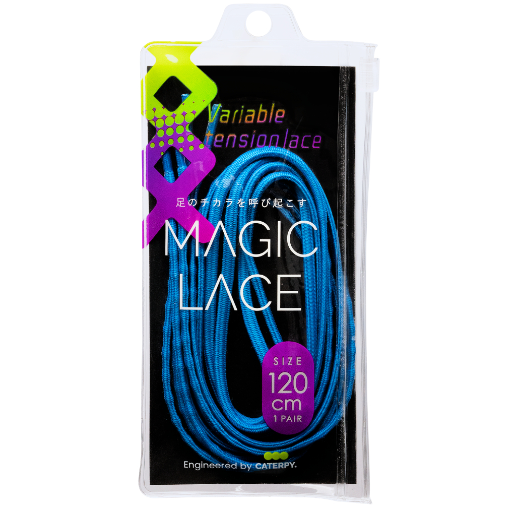 CATERPY MAGICLACE 科技彈性鞋帶 不易鬆脫 (熱帶藍) 日本製造 | 蝦皮購物