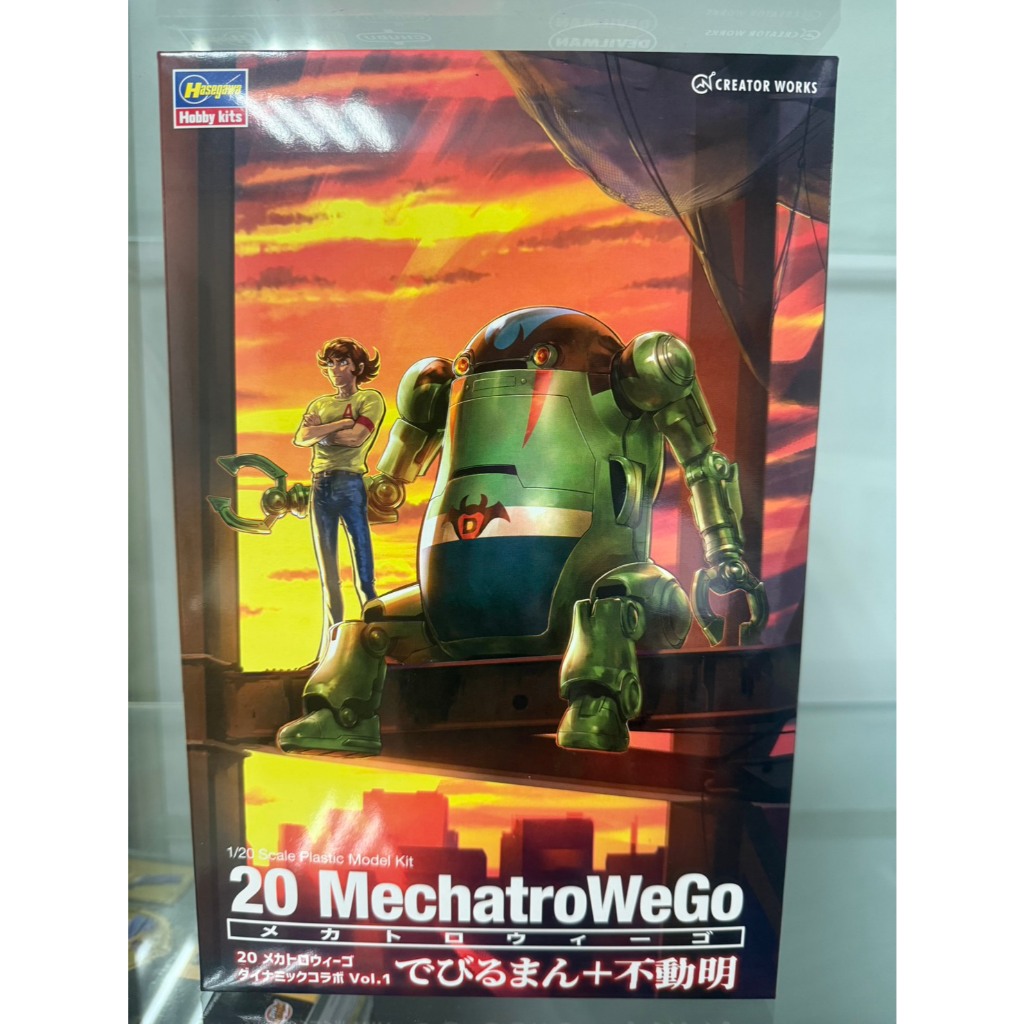 『Vic Toy』拼裝模型 長谷川 永井豪 1/35 20 Mechatro Wego Vol.1 惡魔人+不動明 | 蝦皮購物