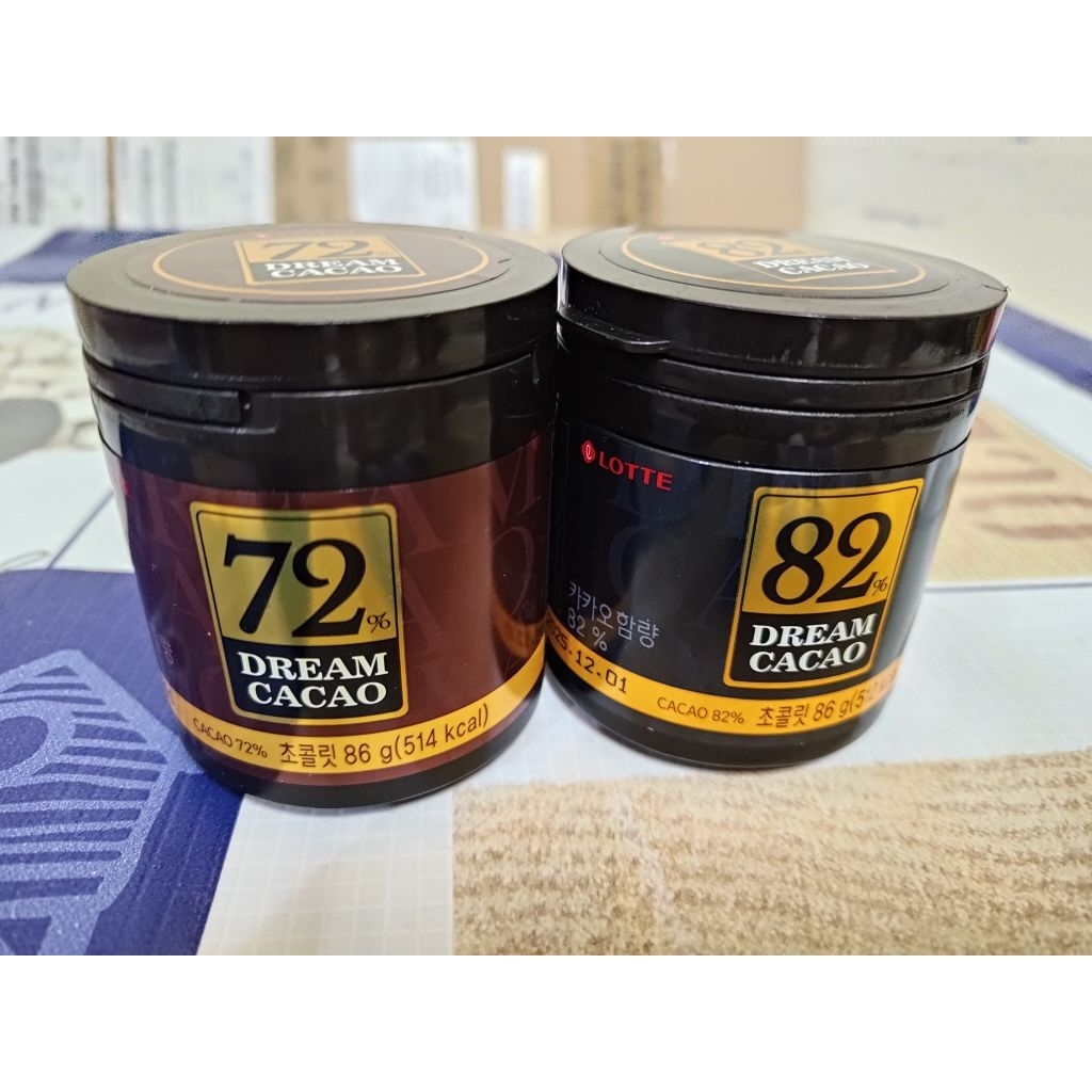 【當日出貨】樂天LOTTE骰子巧克力82% 72% 86g 韓國 特價 促銷折扣 便宜 經典零食 | 蝦皮購物