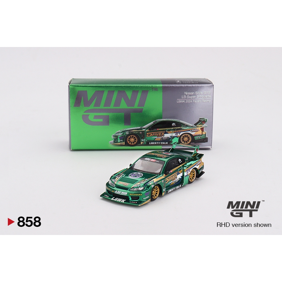MINI GT No.858 Nissan LB Silhouette S15 Fausto Racing | 蝦皮購物