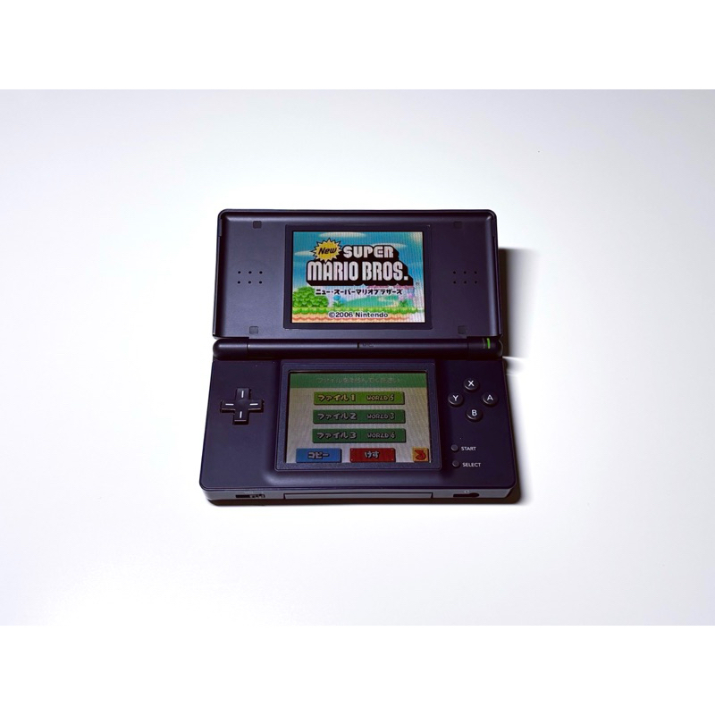 【勇者電玩屋】NDS正日版-NDSL 深藍色款（可玩GBA/NDS卡帶）（上螢幕白化）90348181 | 蝦皮購物