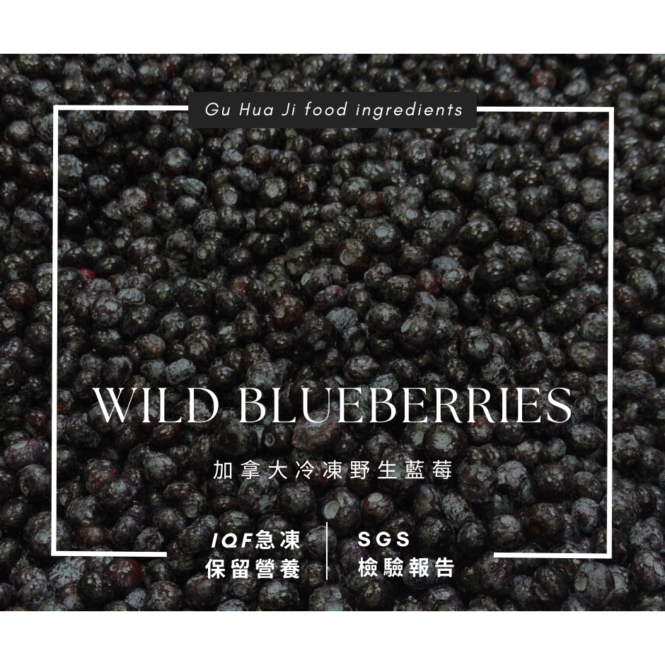 加拿大 冷凍 野生藍莓 1kg 天時莓果 藍莓 IQF冷凍技術 wild blueberry 無糖 穀華記食品原料 | 蝦皮購物
