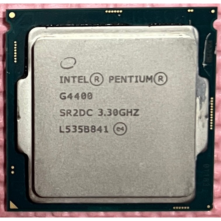 Intel® Pentium® 處理器 G4400 3M 快取記憶體，3.30 GHz 2核2續 二手CPU處理器 | 蝦皮購物