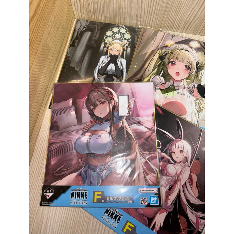 [全新未拆]日版 一番賞 勝利女神：NIKKE CHAPTER2 F賞 典藏色紙 | 蝦皮購物