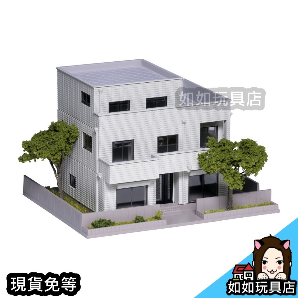 KATO 23-405A 二世帶住宅(淺灰) N規1/150鐵道微縮微型建築場景造景模型 如如玩具店 | 蝦皮購物
