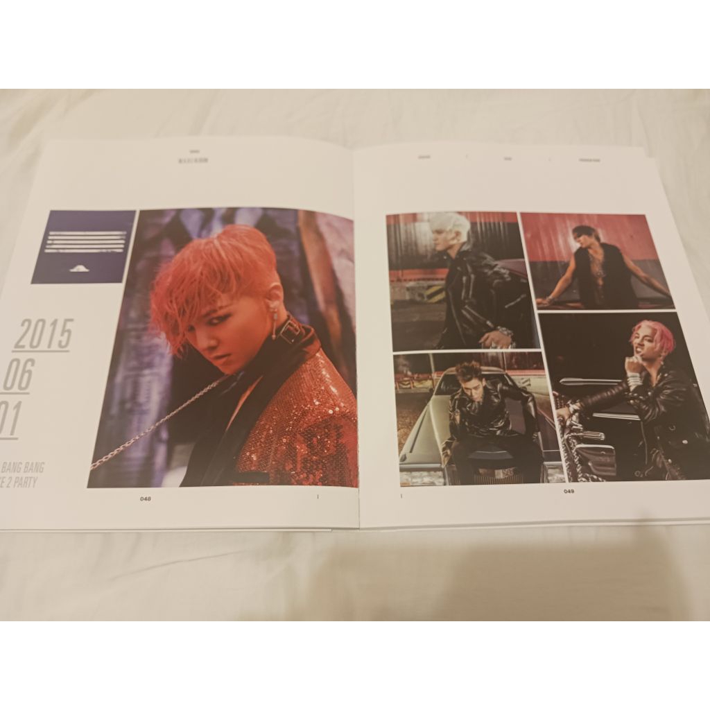 全新現貨 BIGBANG 10週年 MADE Program Book 寫真書 GD G-dragon 權志龍 | 蝦皮購物