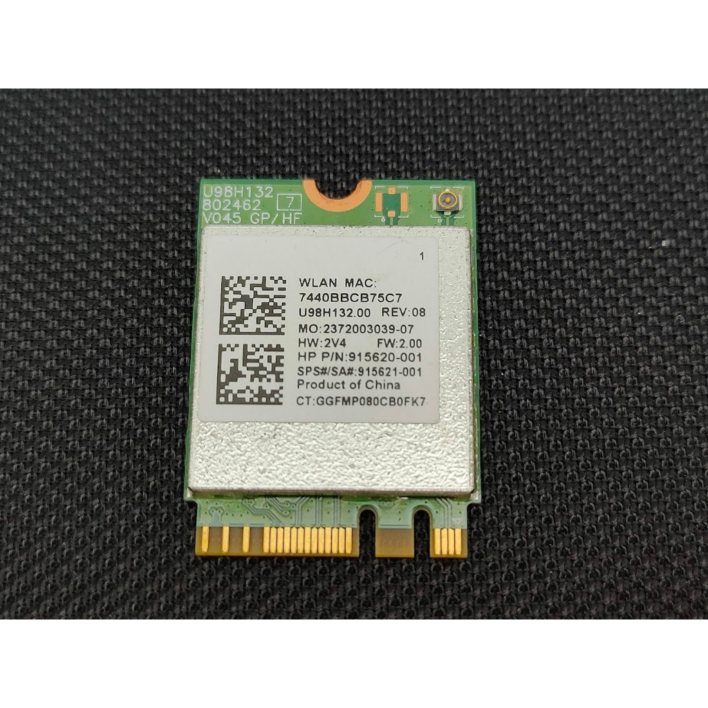 瑞昱 Realtek RTL8821CE 雙頻 AC WIFI 600M 藍芽 4.2 M.2 無線 筆電 網路卡 | 蝦皮購物