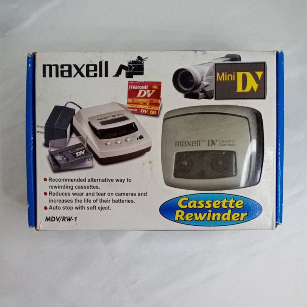 maxell mini dv迷你卡帶 迴帶機 數位迴帶機 攝影機專用配件 | 蝦皮購物