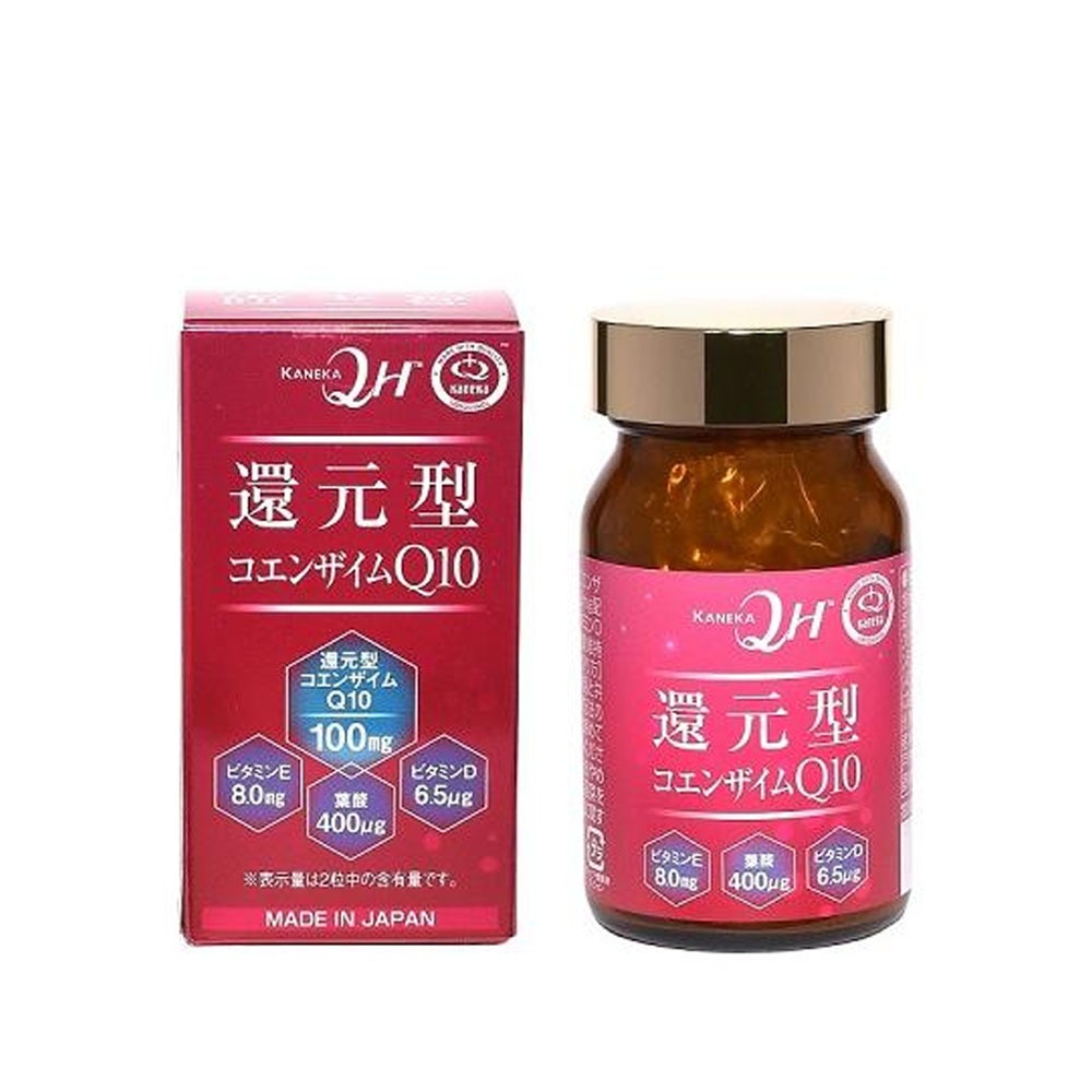 享樂 現貨 日本 KANEKA 還元型 Q10 新還原型 輔酶Q10 (含葉酸、維生素D、維生素E) | 蝦皮購物