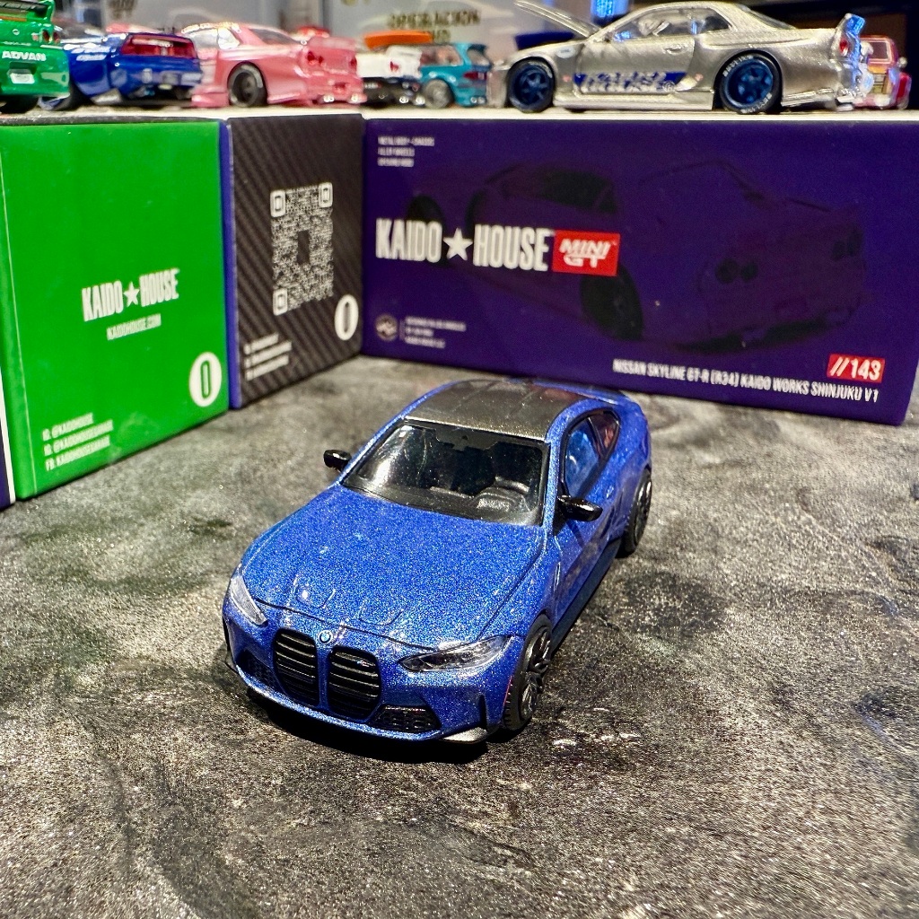 包膜破 MINI GT BMW M4 Competition G82 Portimao Blue 藍 藍色 845 | 蝦皮購物