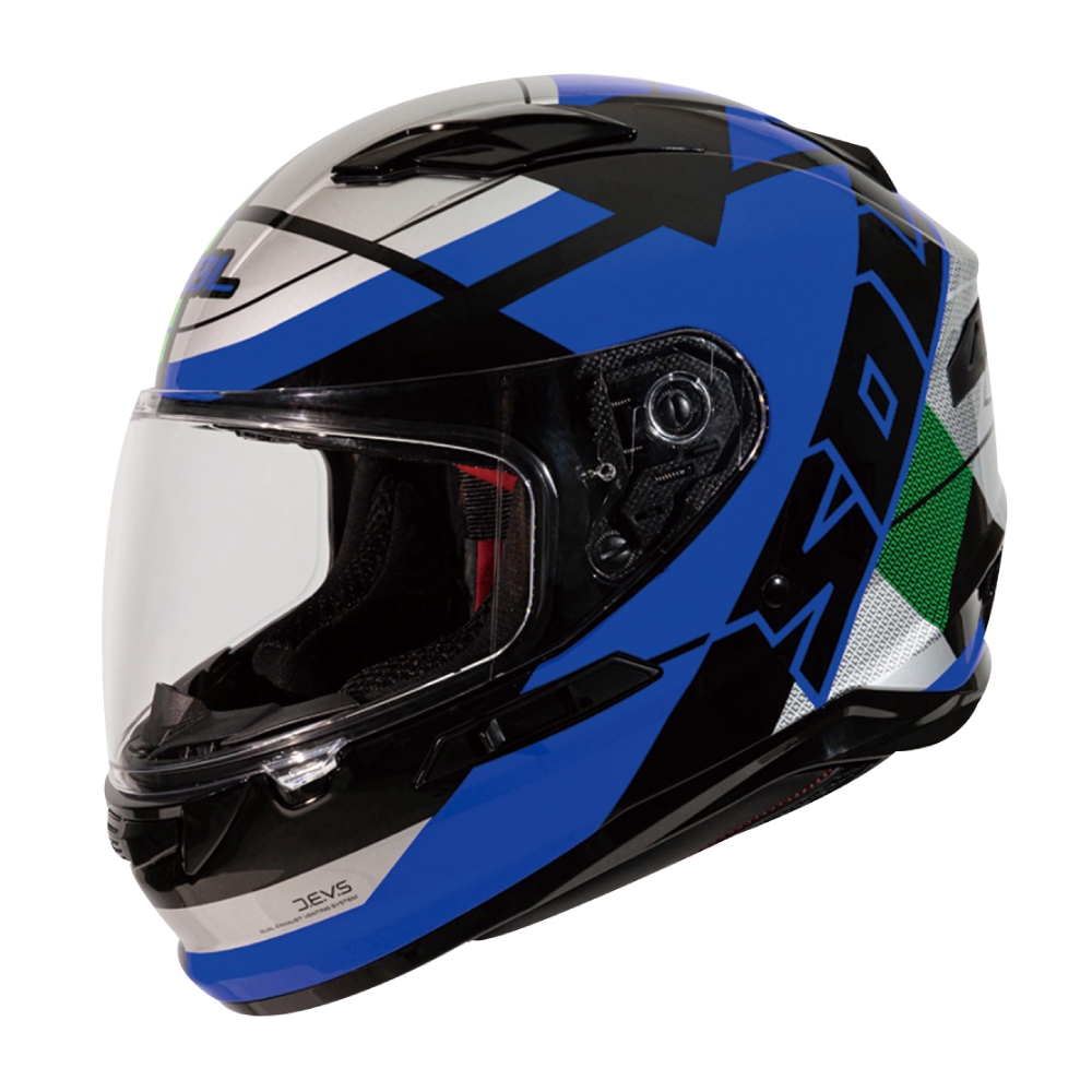 【SOL】SF-6 超視界-黑綠銀｜SF6｜全罩式｜雙層鏡｜內墨鏡｜安全帽｜SJ騎士館 | 蝦皮購物