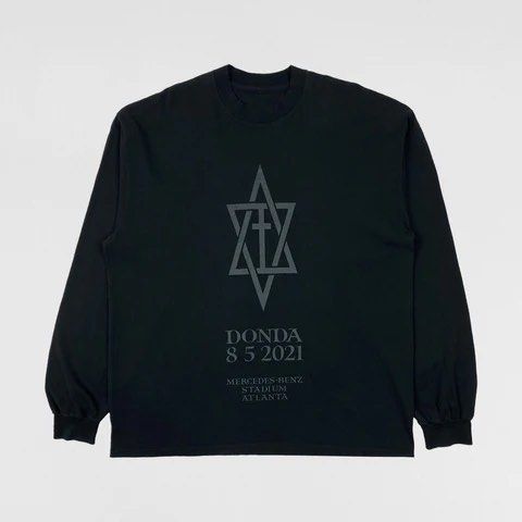 yeezy Kanye Donda LP merch 薄長袖 long sleeve t-shirt yzy | 蝦皮購物