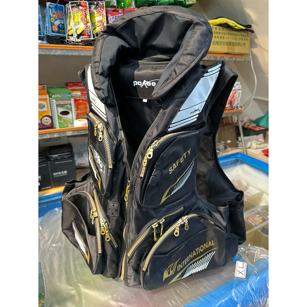 【鄭哥釣具】POKEE 太平洋 PK-1802 救生衣 救生背心 磯釣 海釣必備透氣救生衣 人身部品 親民價格 | 蝦皮購物