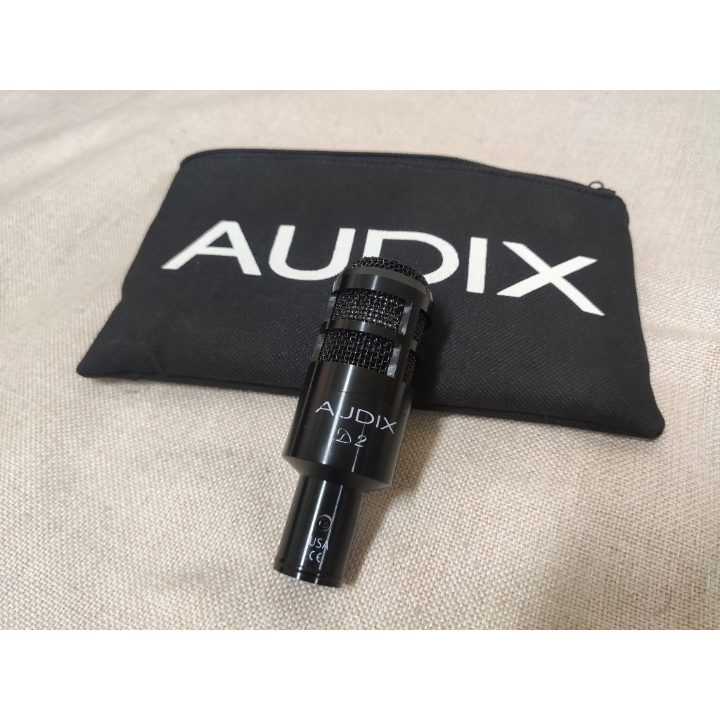 【二手良品】Audix D2 爵士鼓 TOM 打擊樂器 收音 動圈式麥克風 | 蝦皮購物