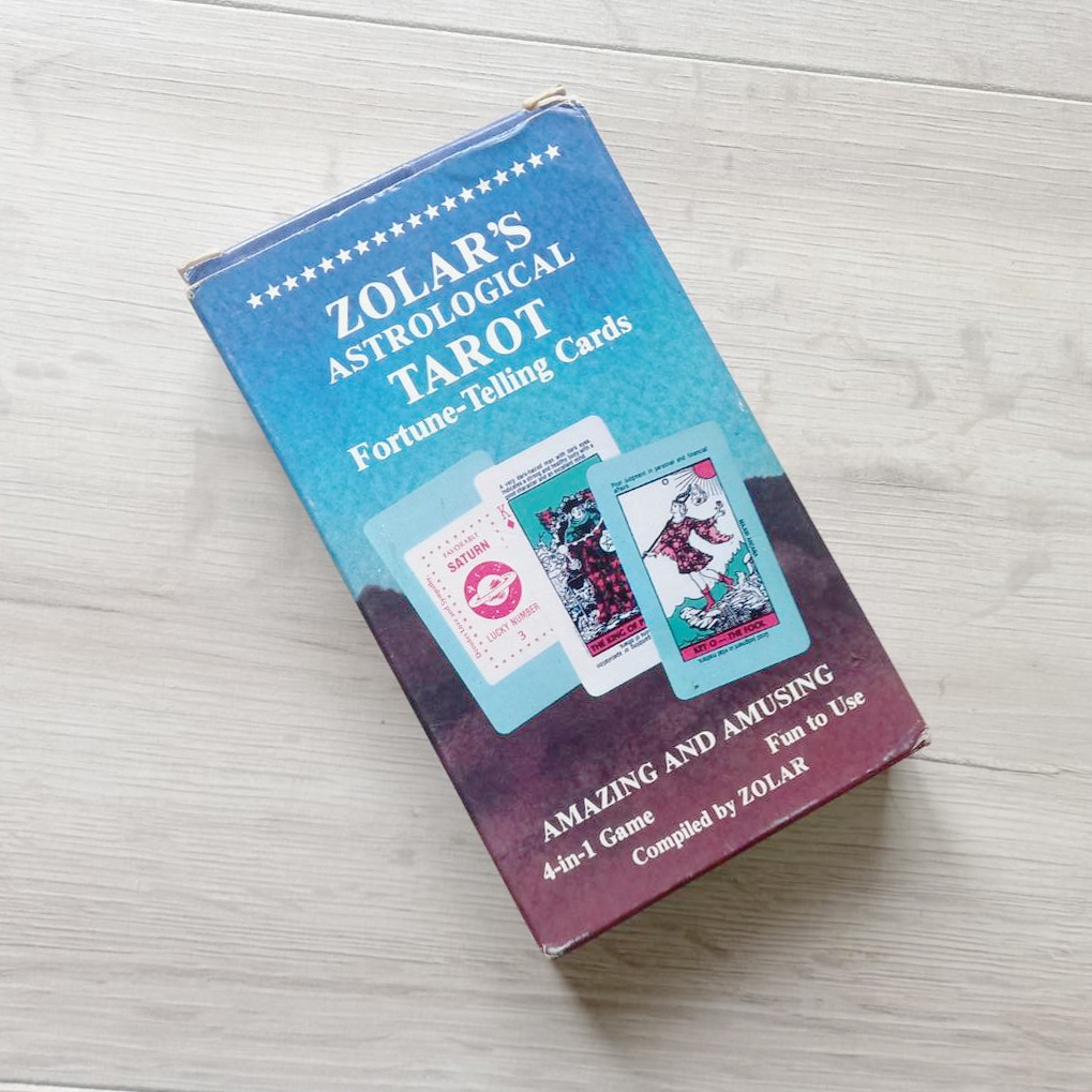 【絕版】Zolar's Astrological Tarot Fortune-Telling Cards 二手塔羅牌 | 蝦皮購物