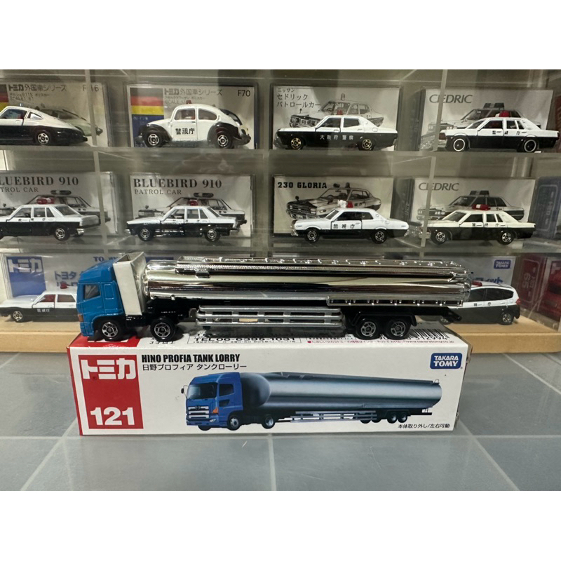 TOMICA NO.121 HINO PROFIA TANK LORRY 稀有絕版號車 | 蝦皮購物