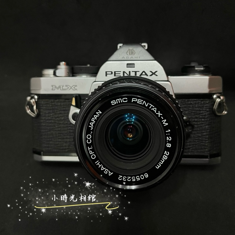 快閃特賣Pentax MX全機械銀黑機 + Pentax-M 28mm f2.8廣角餅乾鏡 | 蝦皮購物