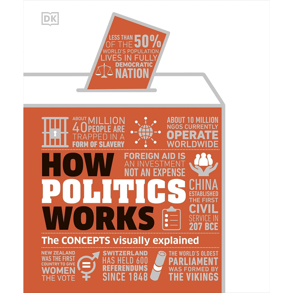 (現貨)How Politics Works: The Concepts Visually Explained 政治運作方式：概念視覺化解釋 ...