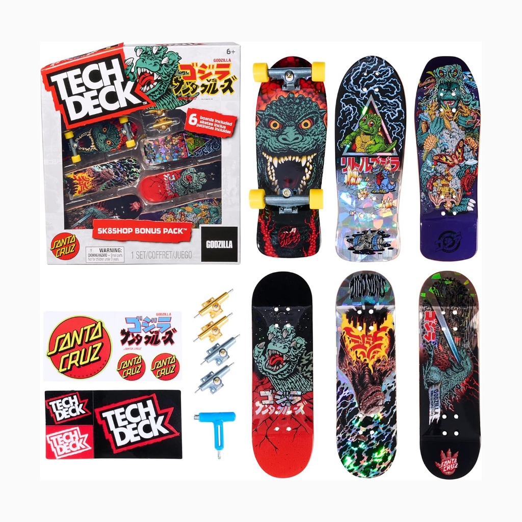 Tech Deck Godzilla Sk8shop 96MM 哥吉拉 手指滑板 桌上玩具 現貨秒出 | 蝦皮購物