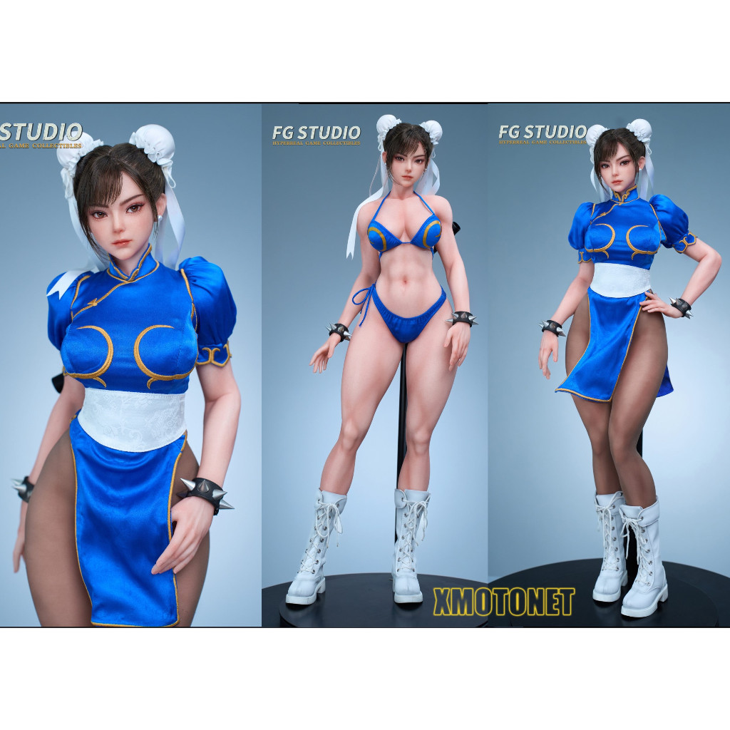 【魔玩達人】25Q4 1/3 FG Studio FG003《快打旋風》春麗 可動眼植髮 全矽膠可動人偶【預購勿下標】 | 蝦皮購物