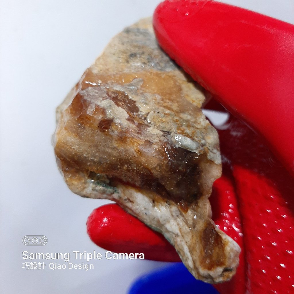 【巧設計 花東石】NH-4-288g 年糕 台灣藍寶 鳳凰 虎斑 藍玉髓 花蓮石 裸石 原石 原礦 台灣礦 | 蝦皮購物