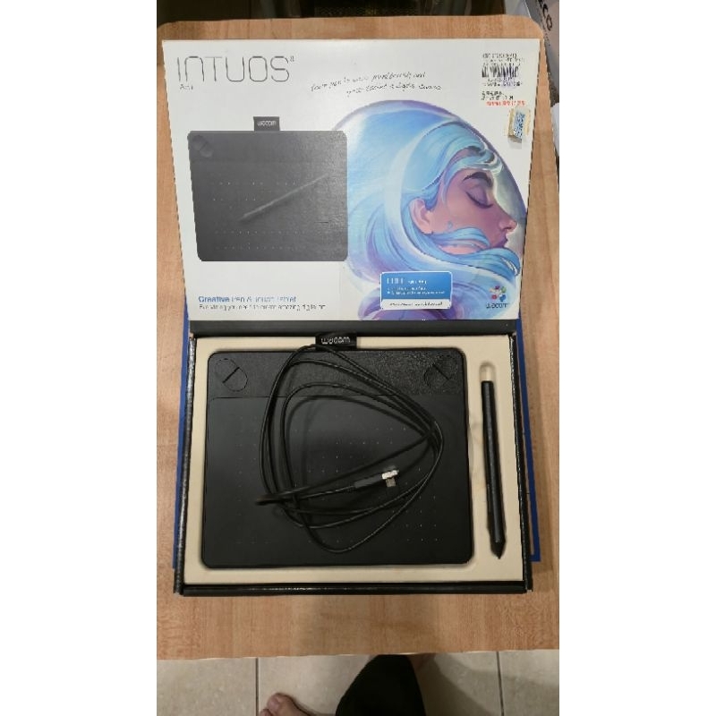 Wacom Intuos PT S (CTH-490) 繪圖板 二手可議價 台中北區面交折100 | 蝦皮購物