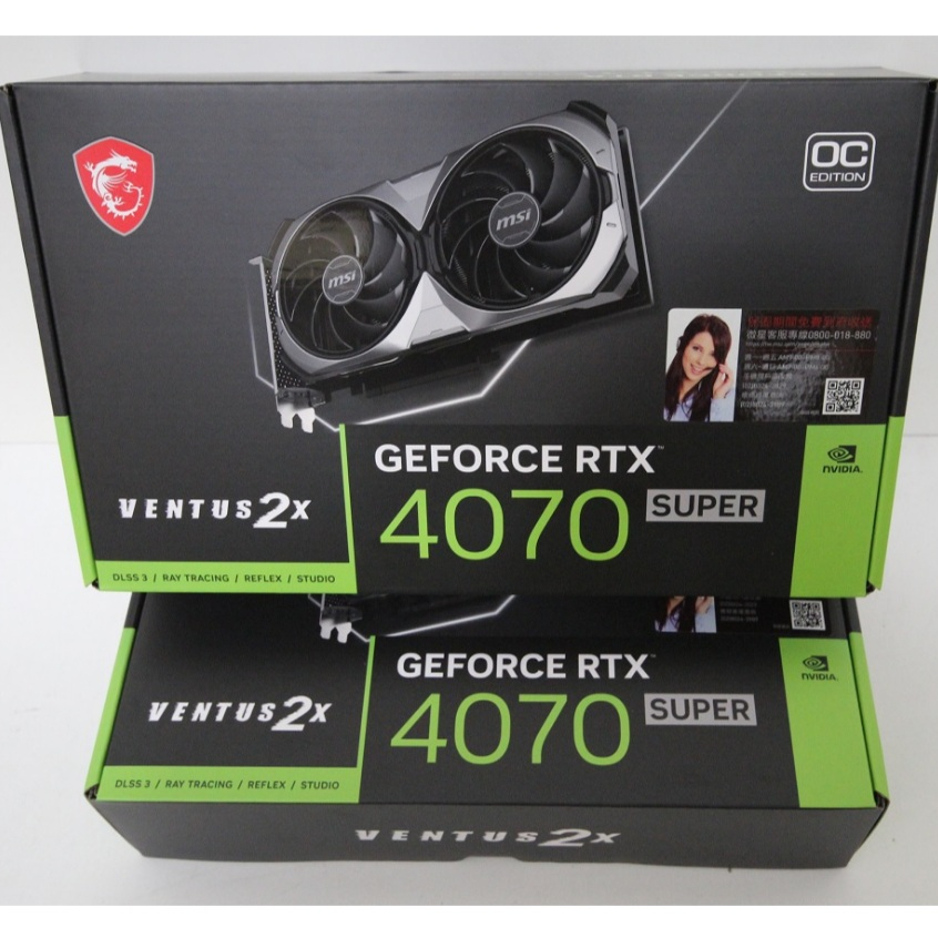 全新 4070S 未拆封 未註冊 [ 議價不回 ]微星 4070 SUPER 12G VENTUS 2X OC 顯示卡 | 蝦皮購物