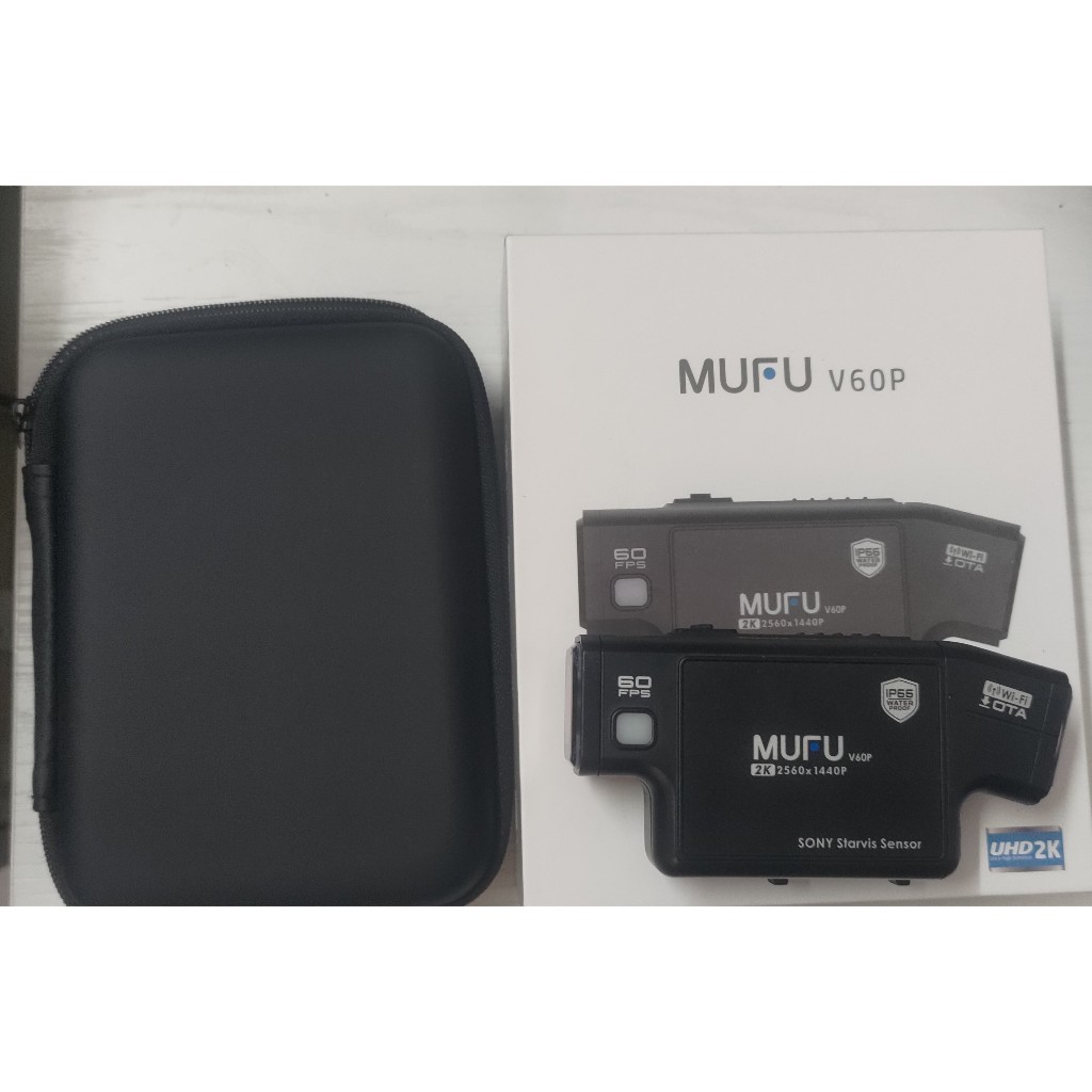 Mufu V60P衝鋒機II 雙鏡頭機車行車記錄器 一年保固 | 蝦皮購物