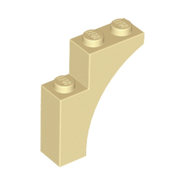 COOLPON｜這是樂高®LEGO®的正版零件 拱形磚 Arch 1x3x3 13965 6058093 砂色 | 蝦皮購物