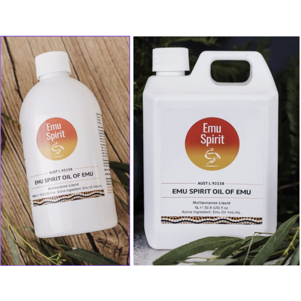 【澳洲原裝 】Emu Spirit 100%純鴯鶓油Emu Oil 500ml 1000ml 新鮮現貨不用等 | 蝦皮購物