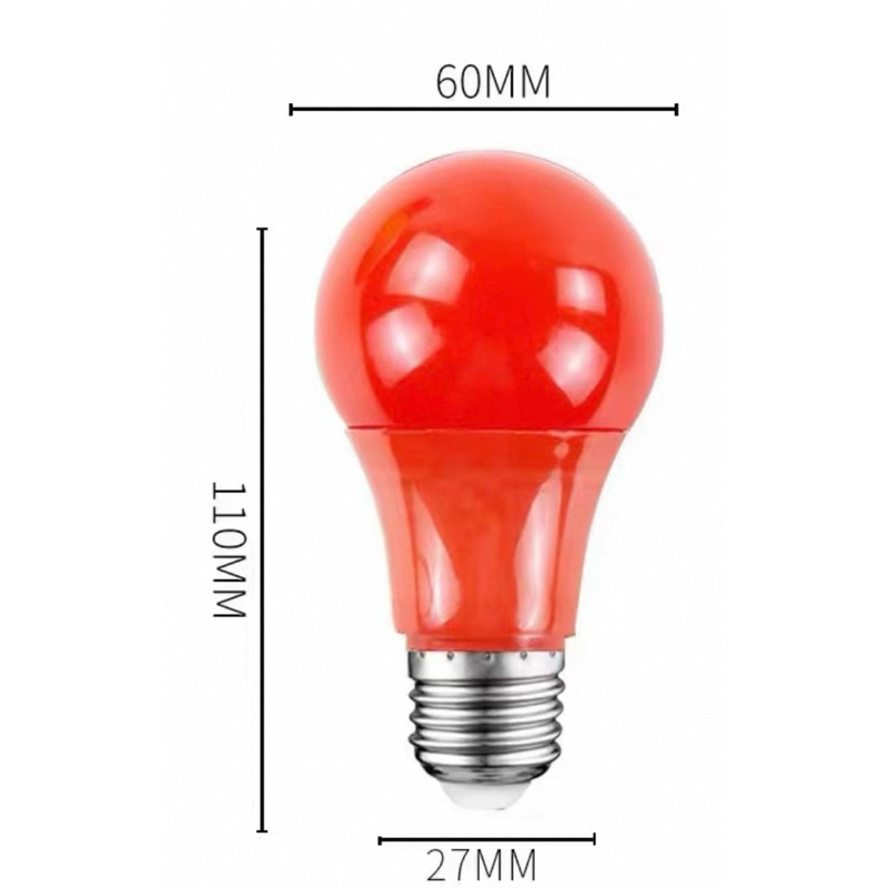 LED紅色燈泡LED9W燈泡LED7W燈泡LED12W紅色燈泡E27紅色燈泡LED神桌燈泡 | 蝦皮購物
