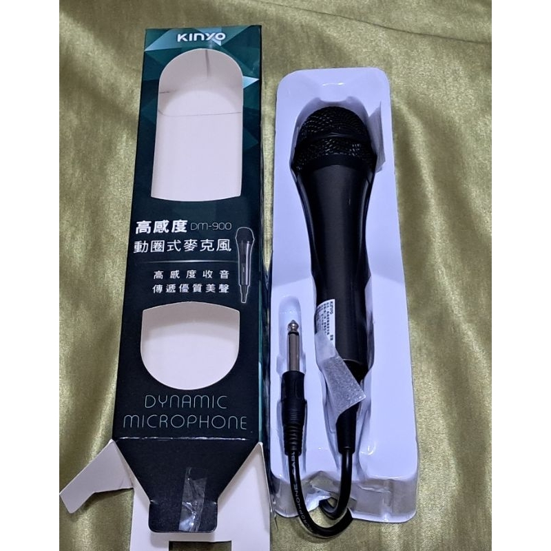 【二手】KINYO高感動動圈麥克風-900 K歌神奇 麥克風 KTV 有線麥克風 專業麥克風 錄音設備 派對嗨唱 | 蝦皮購物