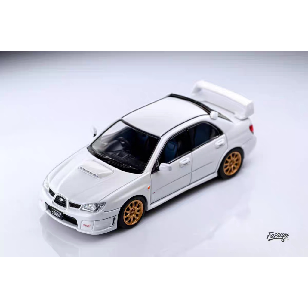 1/64 Furuya Subaru Impreza WRX STi GDB 2006 白 豬鼻鯊 硬皮鯊 | 蝦皮購物