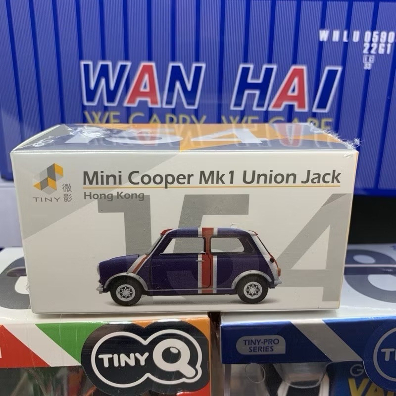 【模幻力量】現貨 微影 TINY 情景模型 Mini Cooper Mk1 Union Jack | 蝦皮購物