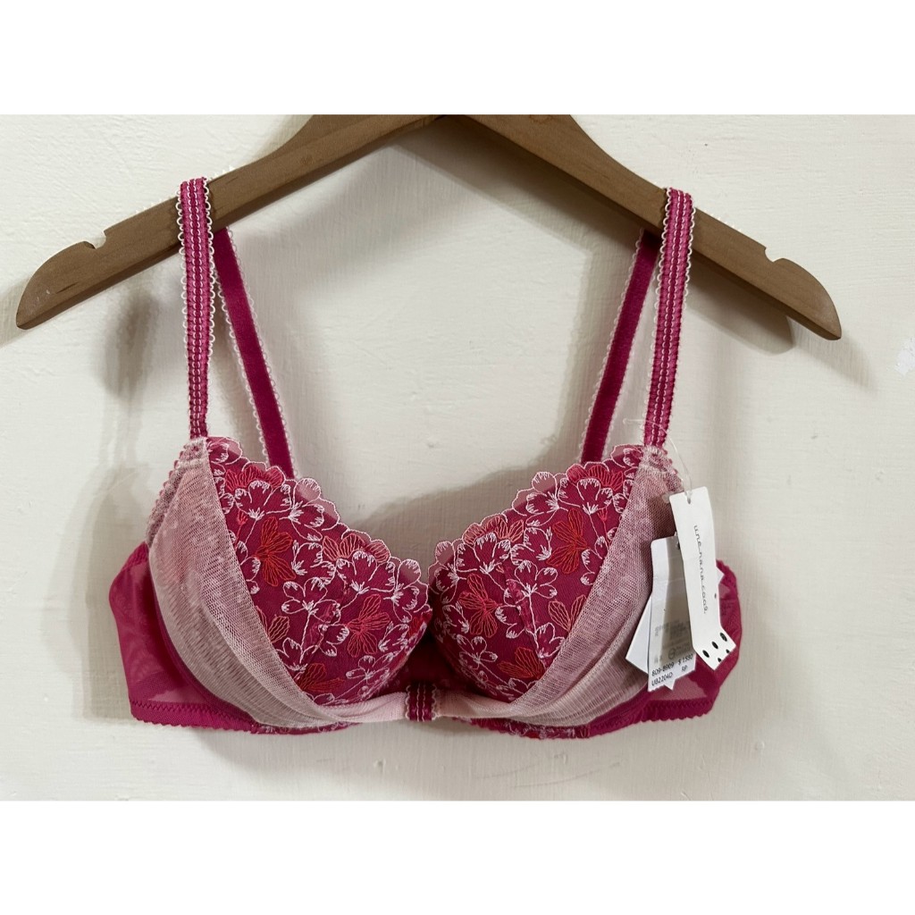 華歌爾 une nana cool 內衣 D75 E75 75E 75D 內衣 蕾絲 刺繡 網紗 | 蝦皮購物