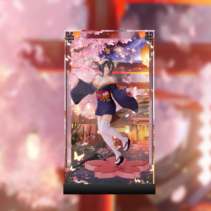 《Yao 挖寶趣》 泡泡瑪特 PVC GK 黏土人 黏土娃 盒玩 食玩 雕像 燈光 階梯 尺寸客製化 展示盒85 | 蝦皮購物