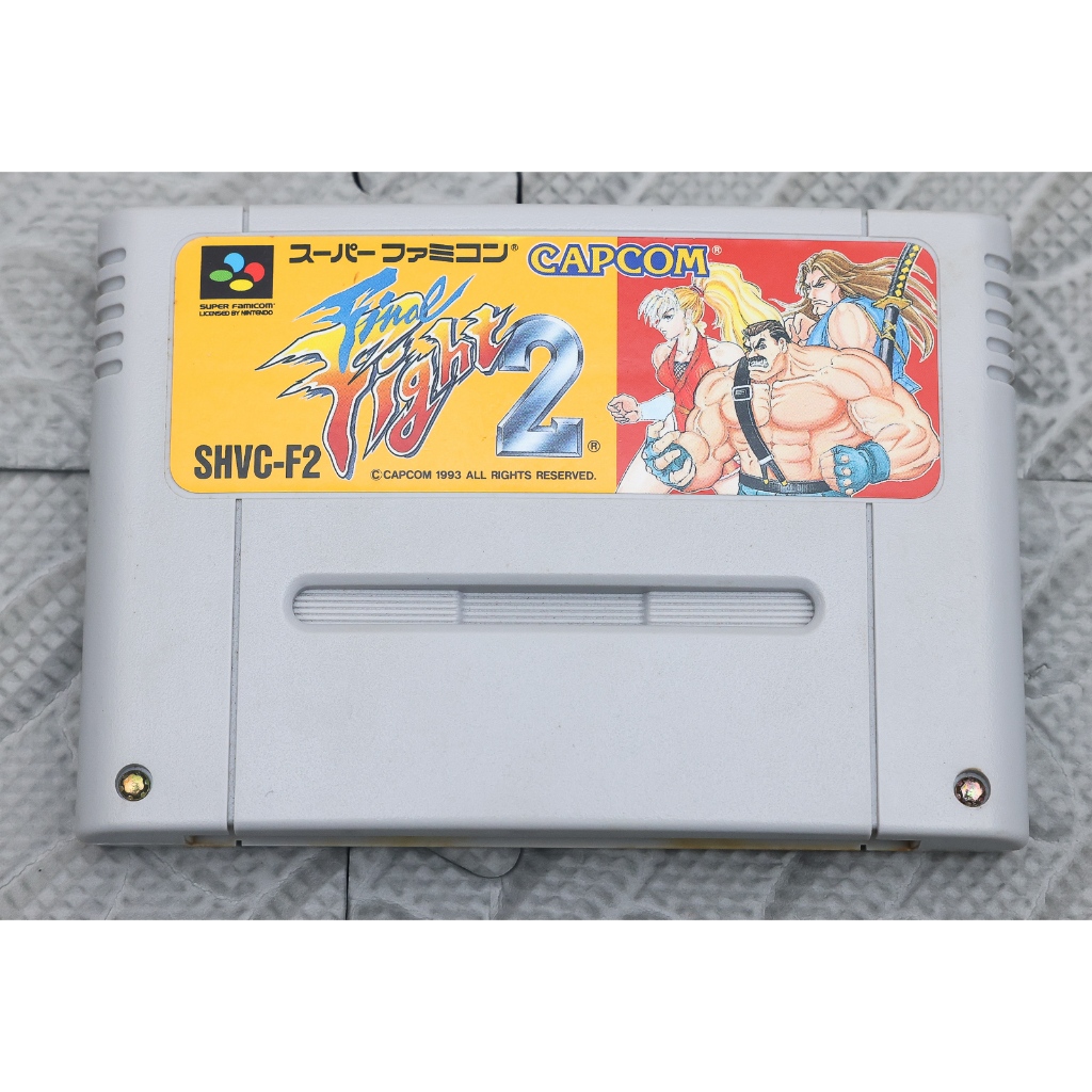二手 街頭快打 2 Final Fight 2 Nintendo Super Famicom SFC 超級任天堂 日版 | 蝦皮購物