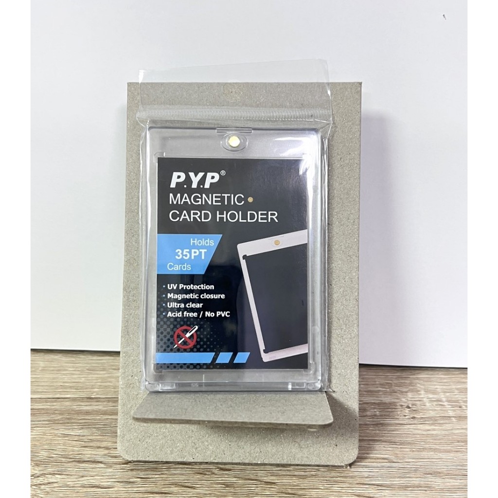 【亞立】現貨 P.Y.P 磁吸 卡磚 35pt 透明卡磚 卡片收納 卡片保護磚 壓克力卡盒 壓克力卡磚 | 蝦皮購物