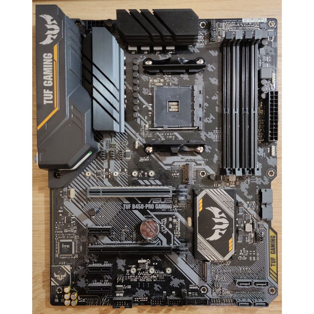 ASUS 華碩 TUF B450 PRO GAMING AM4 主機板(A320 A520 B550 X470 可參考) | 蝦皮購物